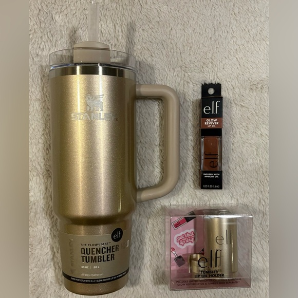 Stanley | Dining | Stanley X Elf 3 Oz Honey Talks Quencher Tumbler Lip ...